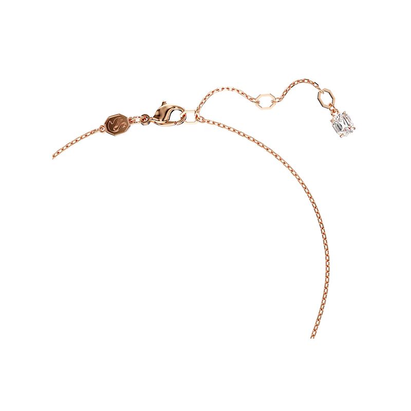 Collier femme swarovski idyllia métal doré et cristaux 5680402 ...